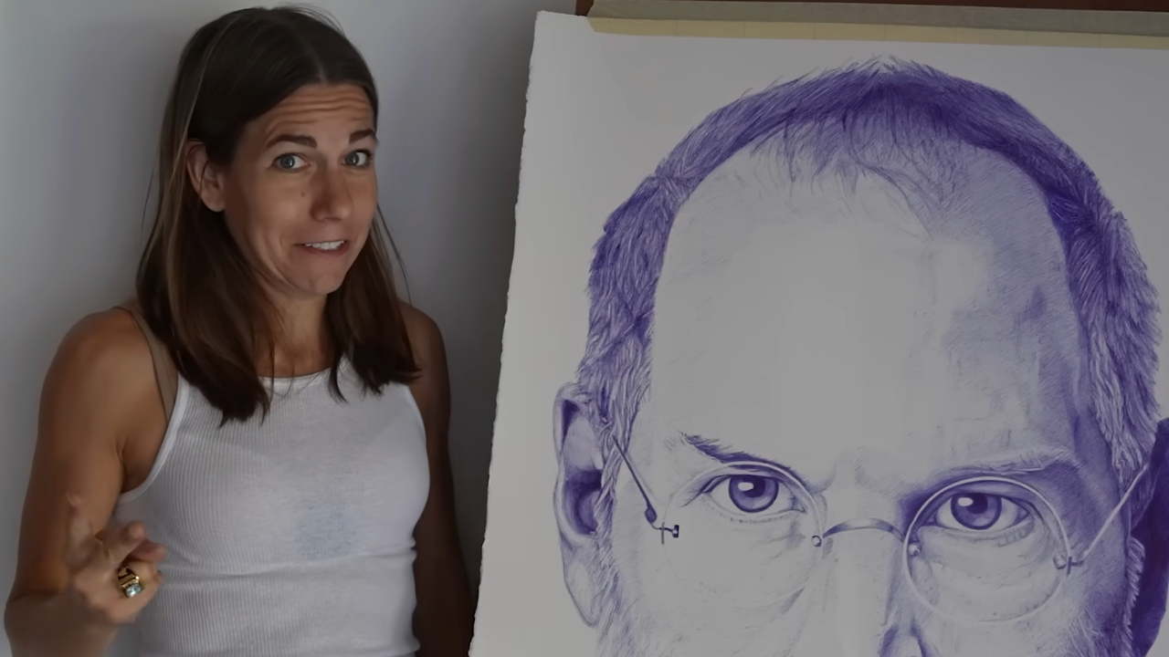 The process behind a 100-hour drawing