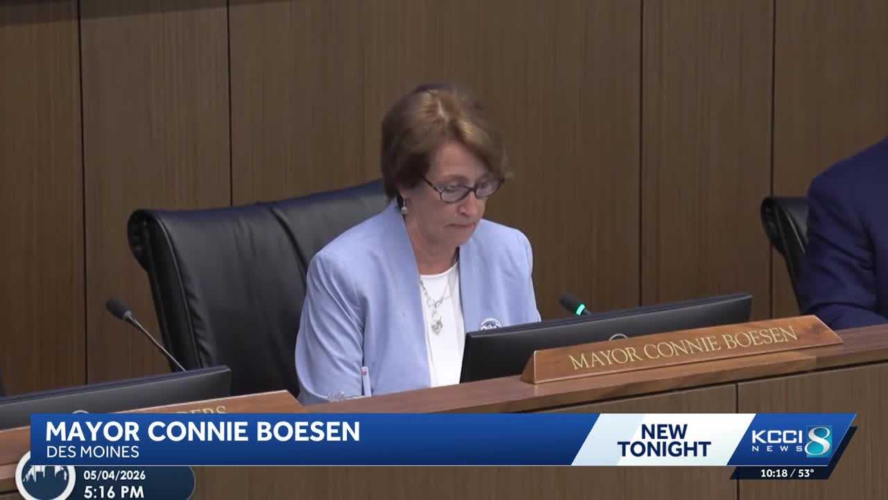 Des Moines mayor addresses gender balance concerns on city boards