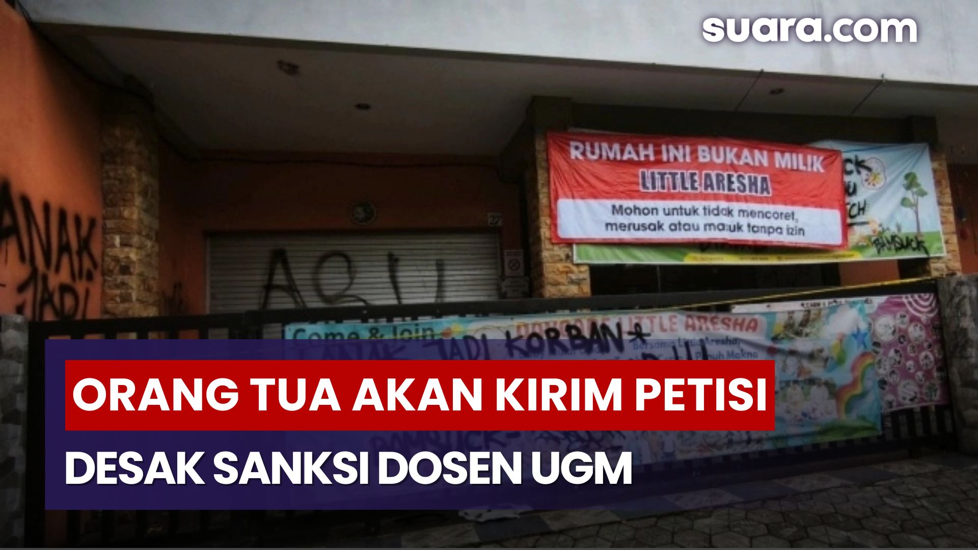 Orang tua akan kirim petisi desak sanksi dosen UGM yang diduga terlibat ...