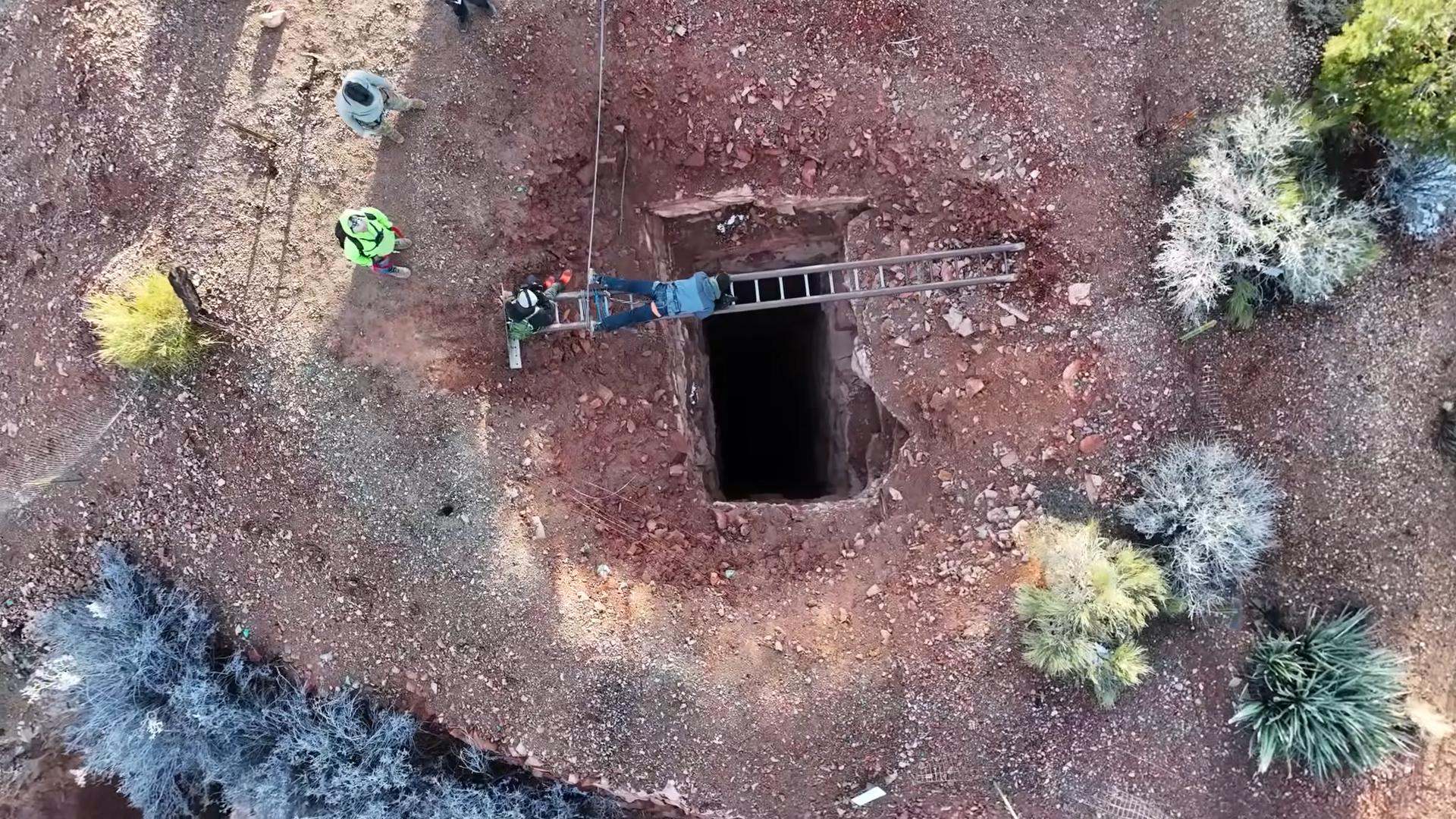 They entered a 100-year-old mine - then one discovery made everyone stop