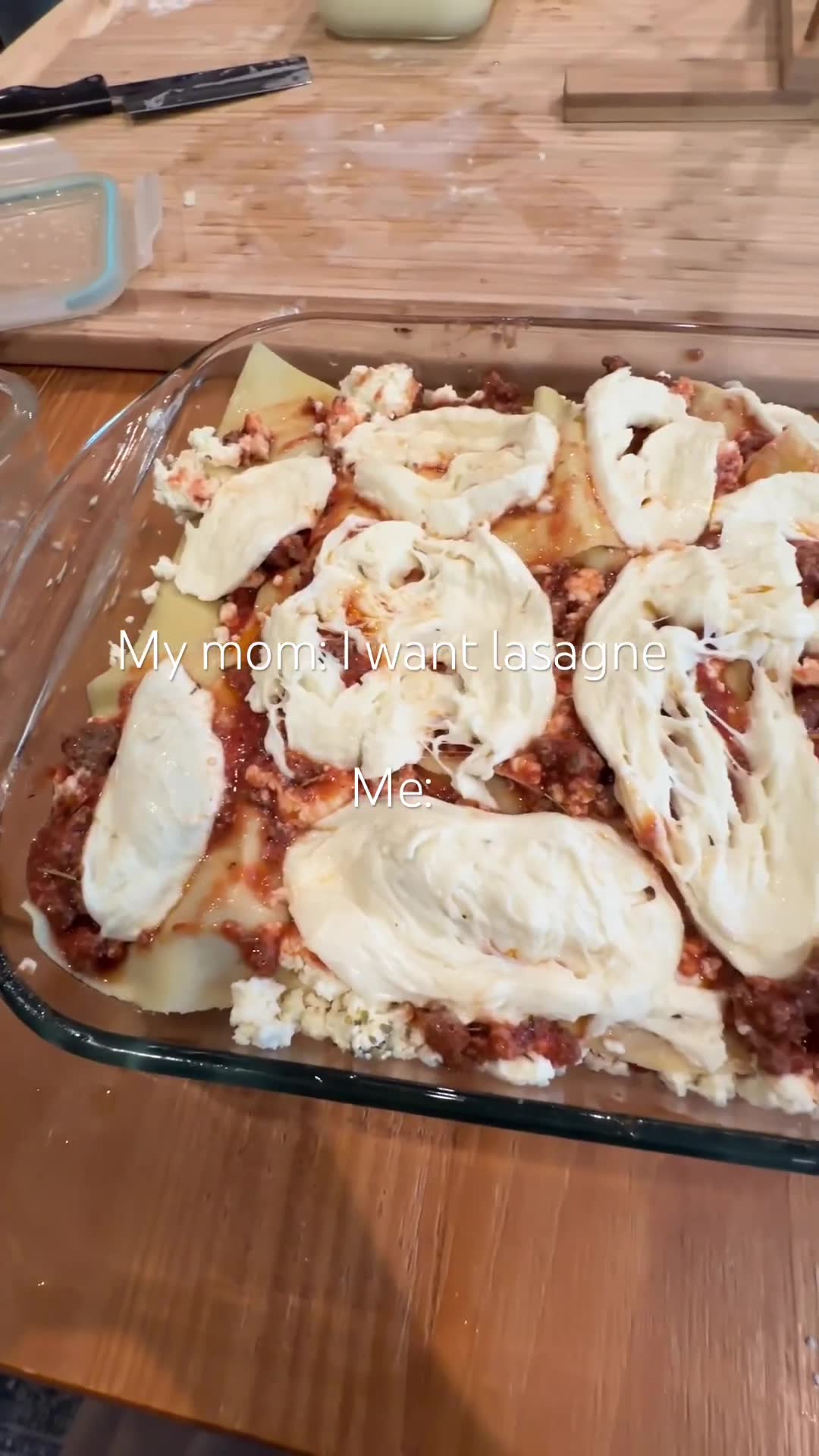 Going the extra mile to create a daughter's favorite homemade dish