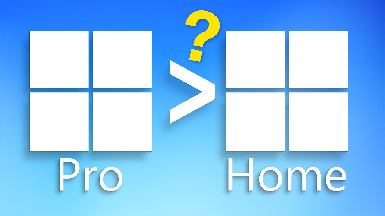 Find out whether Windows Pro edition is really worth it