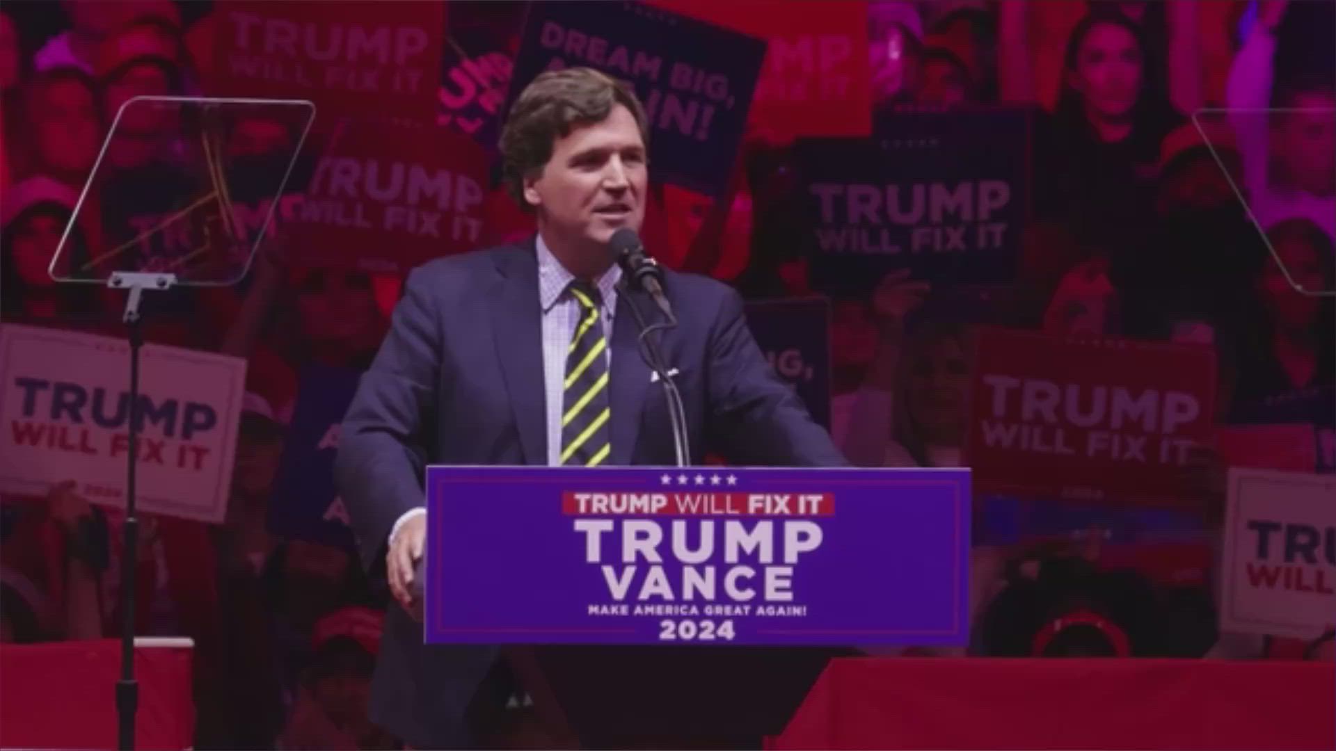 Tucker Carlson caught red-handed calling Trump the Antichrist in ...