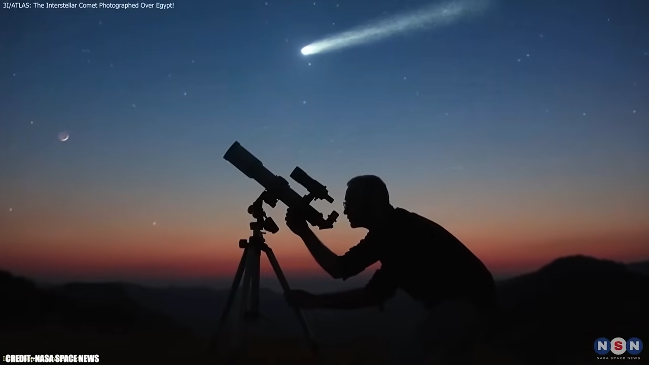 Scientists found an “alien” comet breaking apart in our solar system