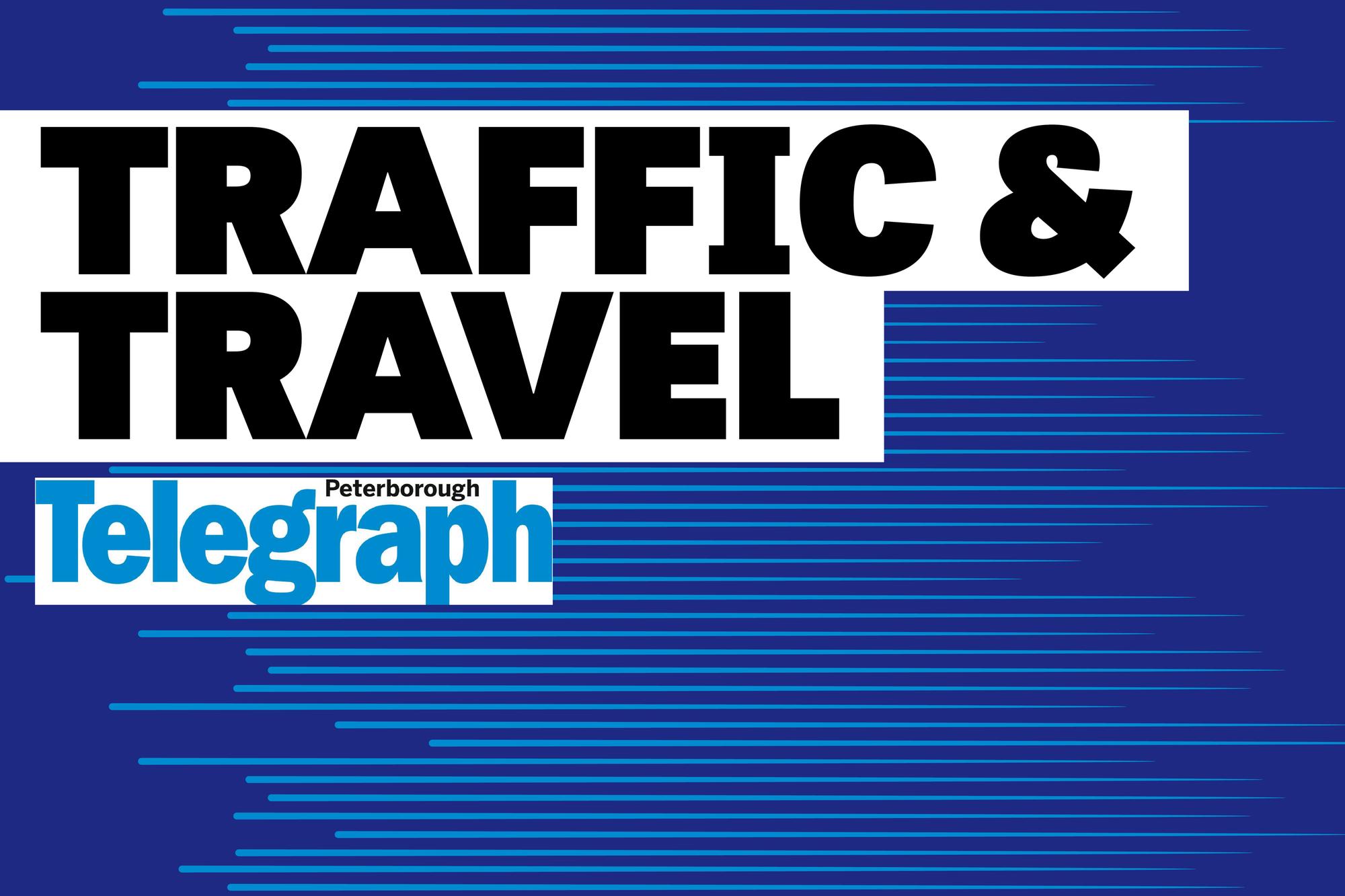 A1 junction with Frank Perkins Parkway closed at Peterborough after ...