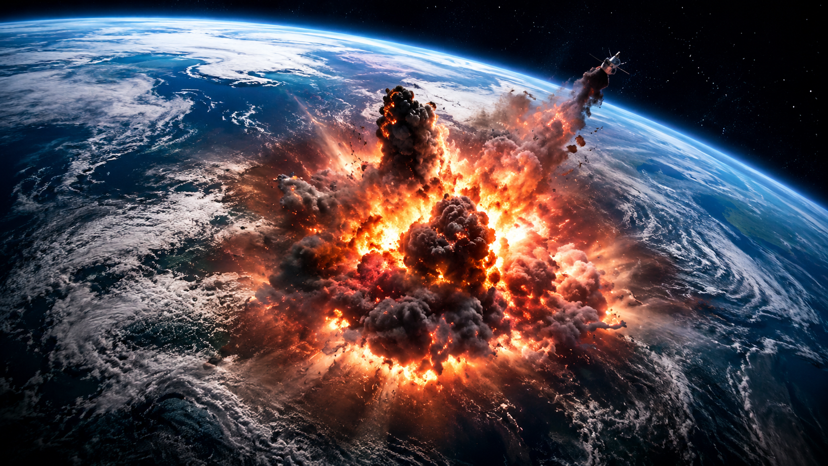 Blowing up an EMP bomb