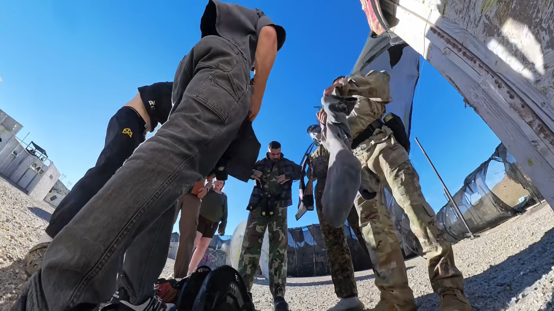 He was late to the gym - seconds later, a SWAT team came through his door