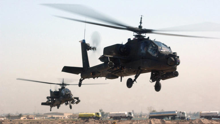 US Apache helicopters destroy 6 Iranian fast-attack boats in 'Project ...