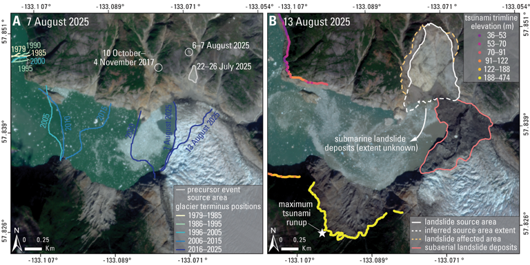 Alaska’s near-record landslide tsunami sent a wave 1,580 feet up the ...