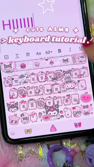 My cute phone keyboard tutorial 1000 percent safe