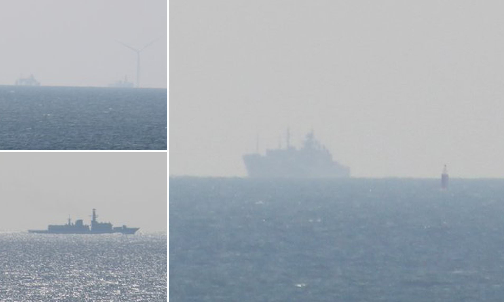 Putin navy ship sails 30 miles off UK coast - close to offshore wind ...