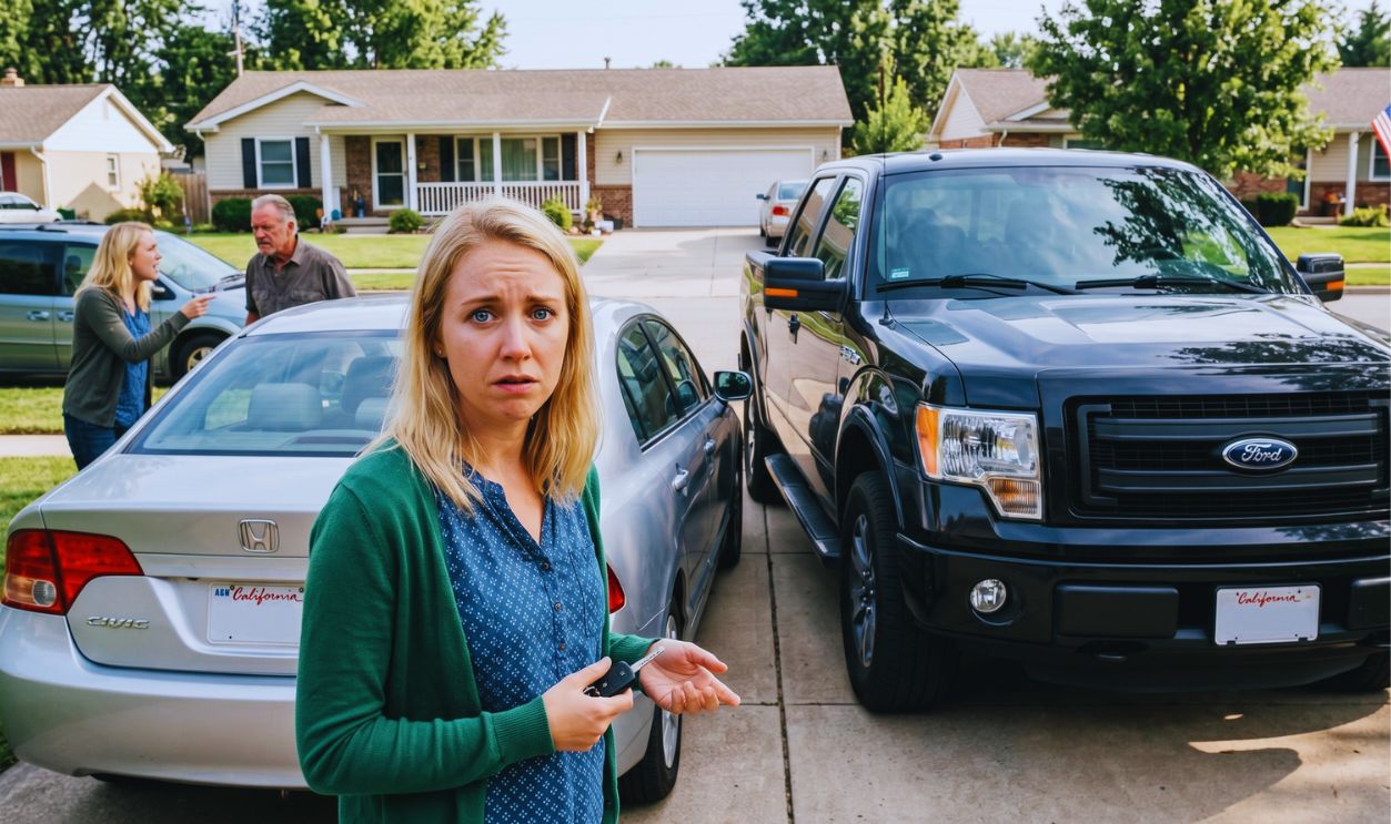 My neighbor parks inches from my car every day. He ignores me every ...