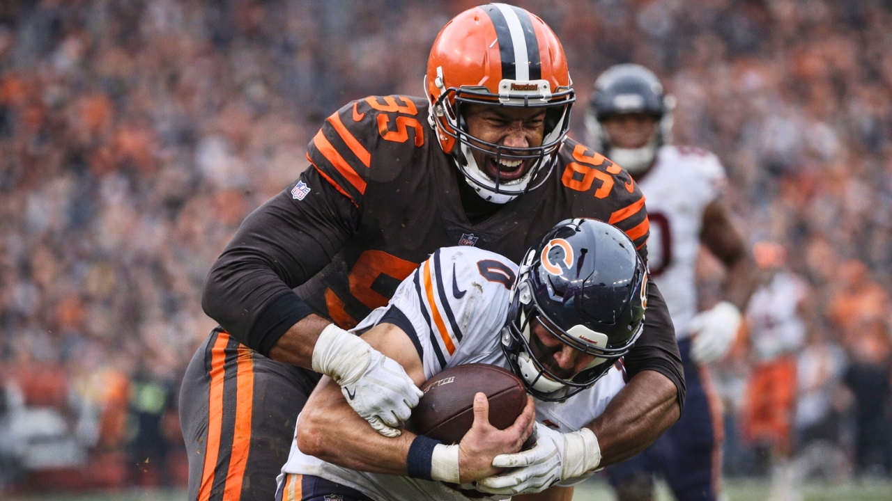 Myles Garrett turned 2023 into a season offensive lines could not survive
