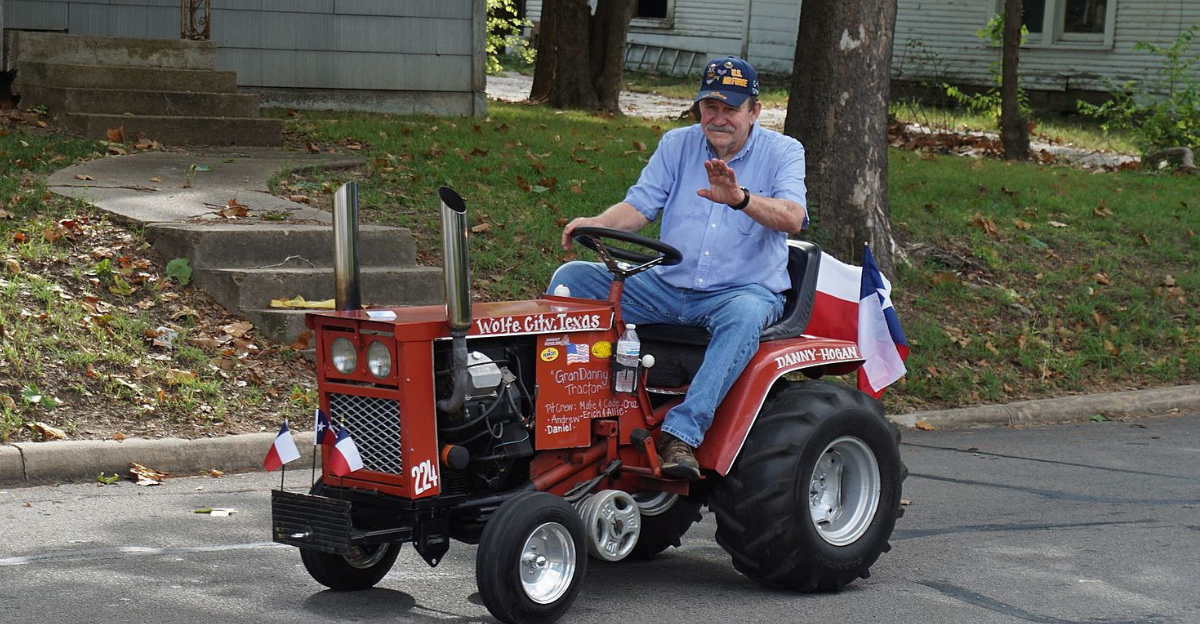 Inside the bizarre world of lawn mower racing