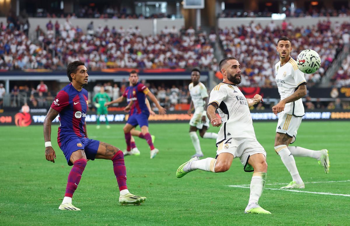 Raphinha, el terror del Real Madrid