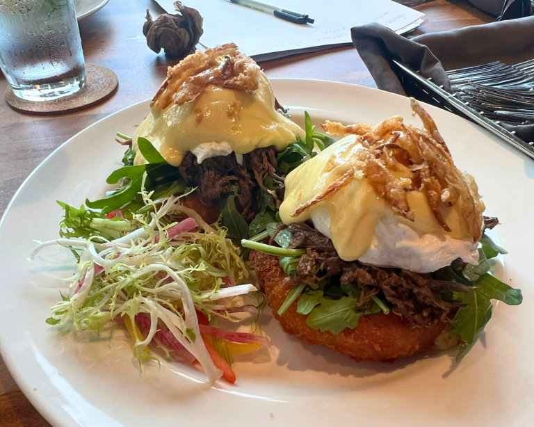 Short rib Benedict, steak poutine & more new menu items around Detroit