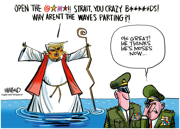 Political cartoons from Dave Whamond