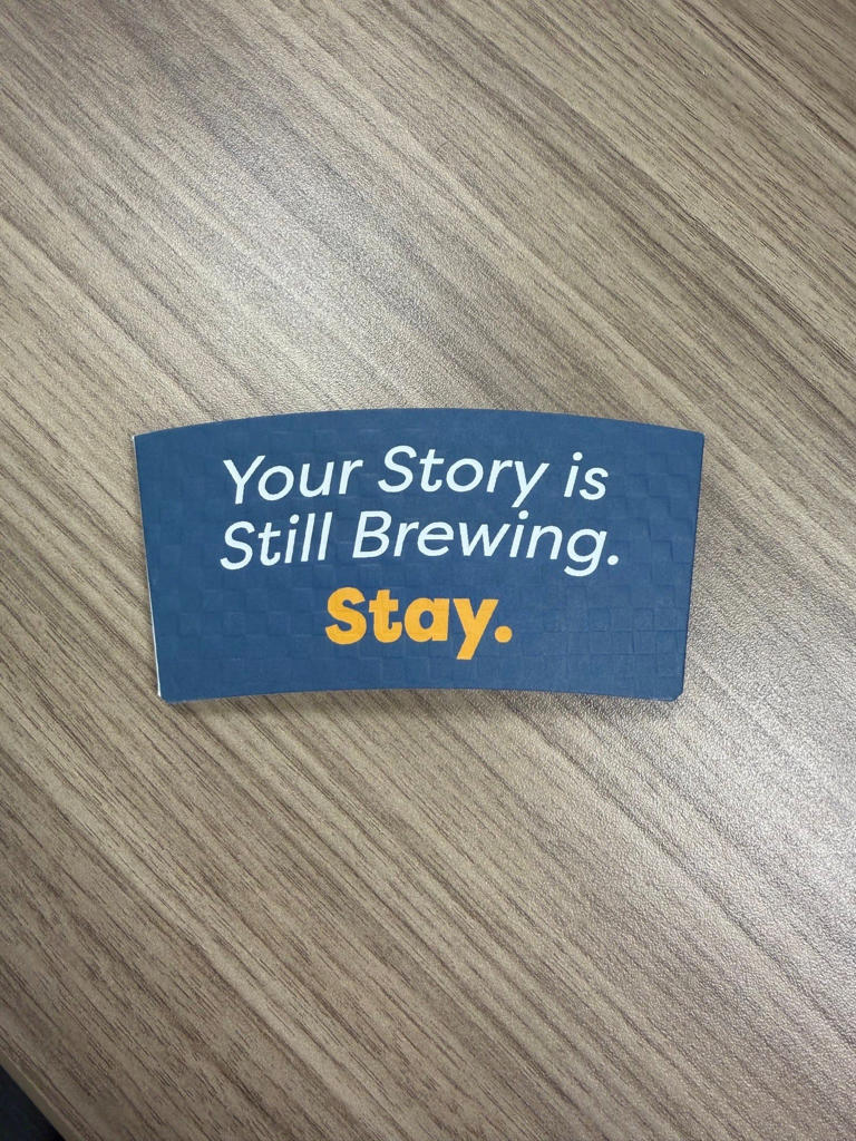 Coffee sleeves share mental health message across southwest suburbs