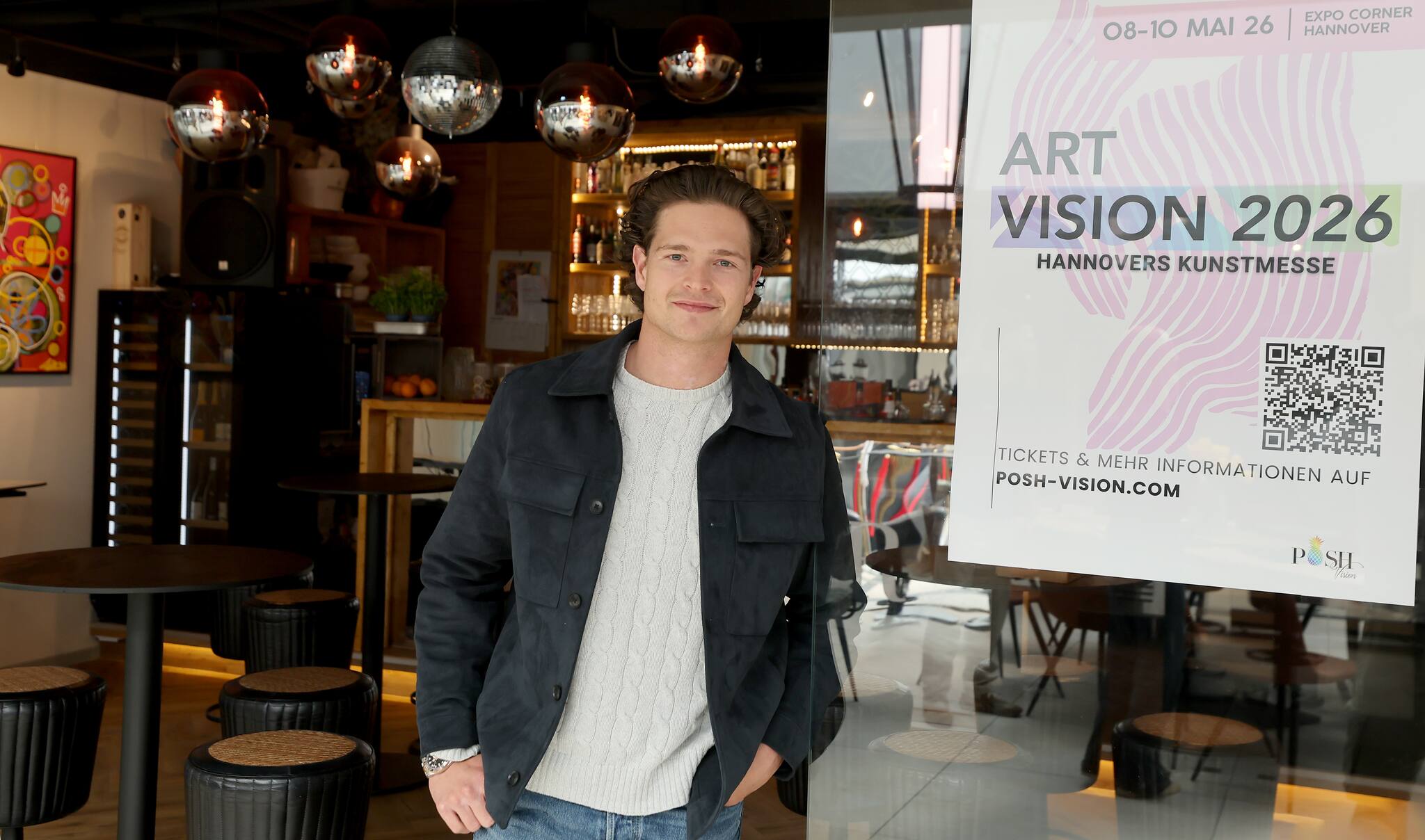 Kunst, aber cool: Lukas Behnsen startet „Art Vision 2026“ in Hannover