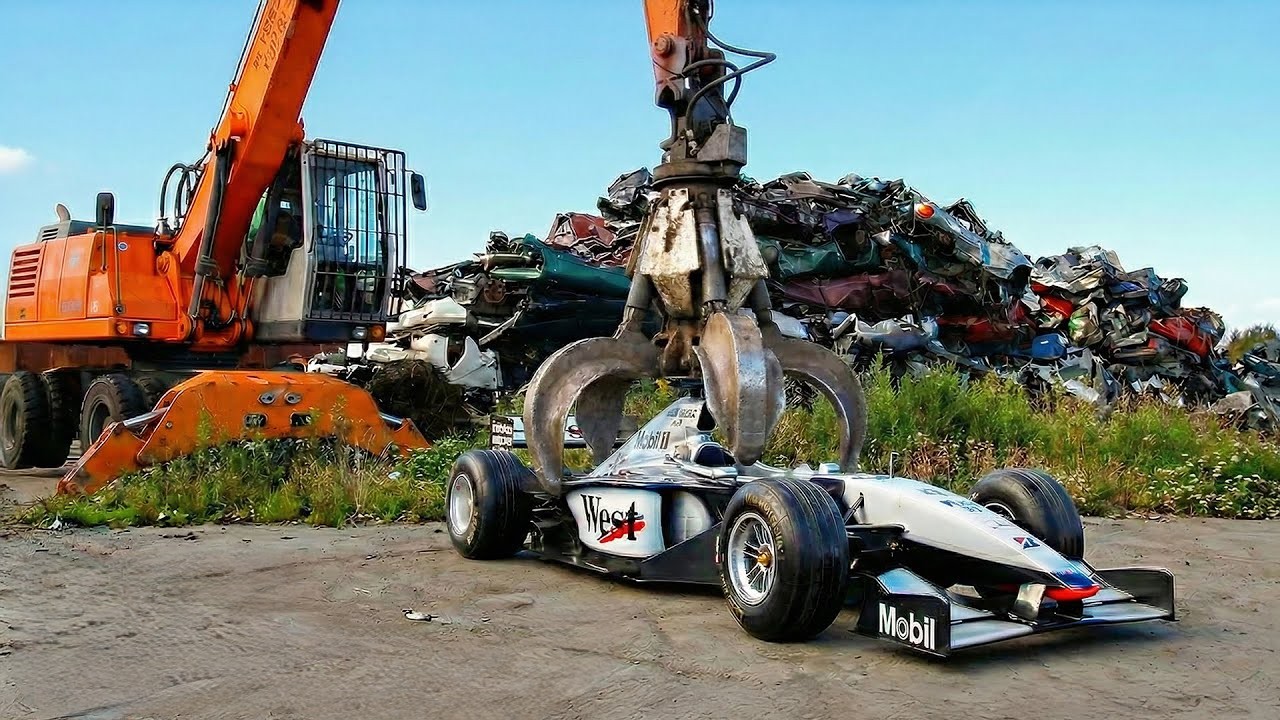 Why Formula 1 cars are being crushed