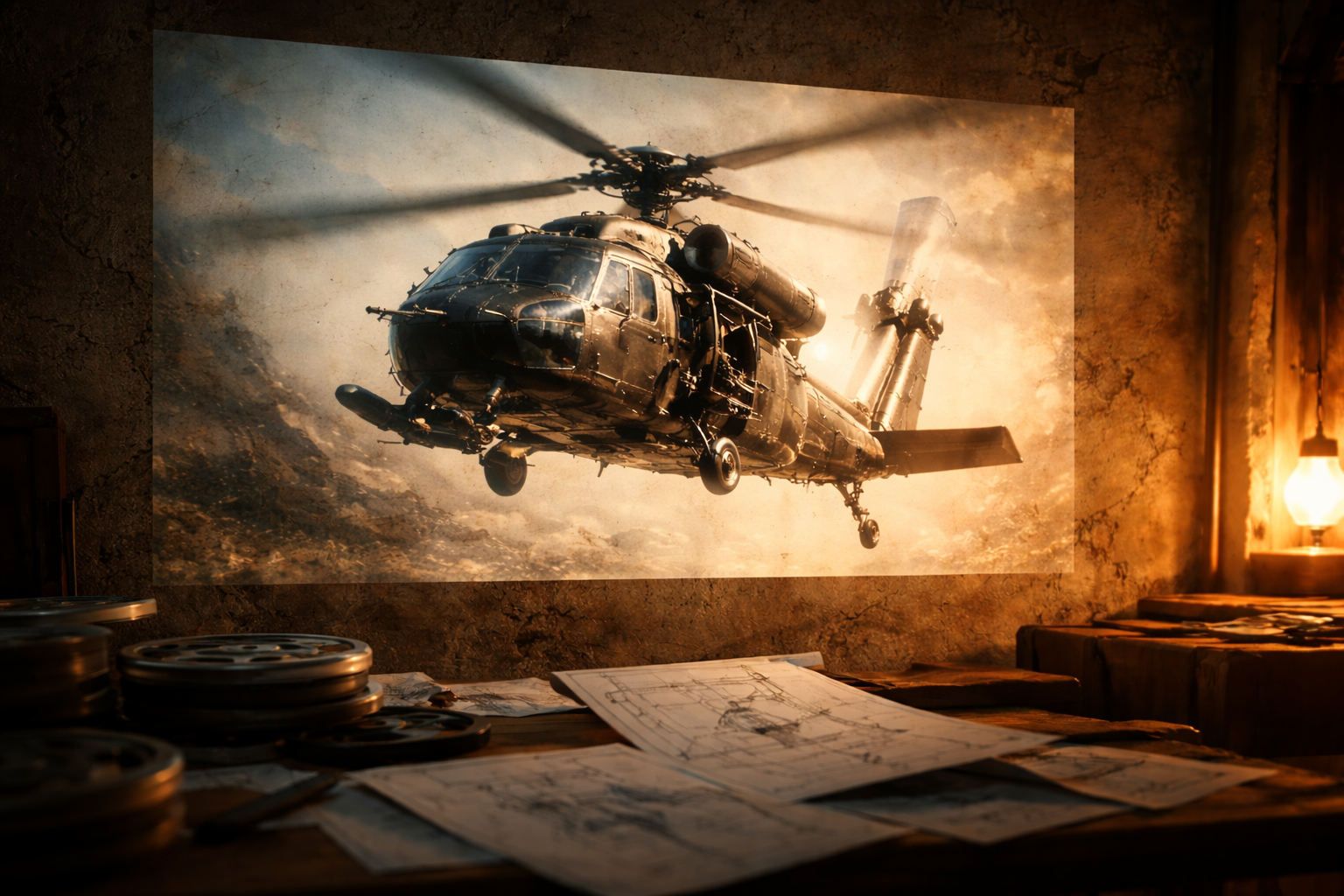 How a physics student built a helicopter from scrap