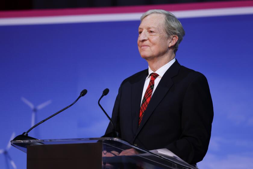 Letters to the editor: Tom Steyer's past might not be perfect, but his ...