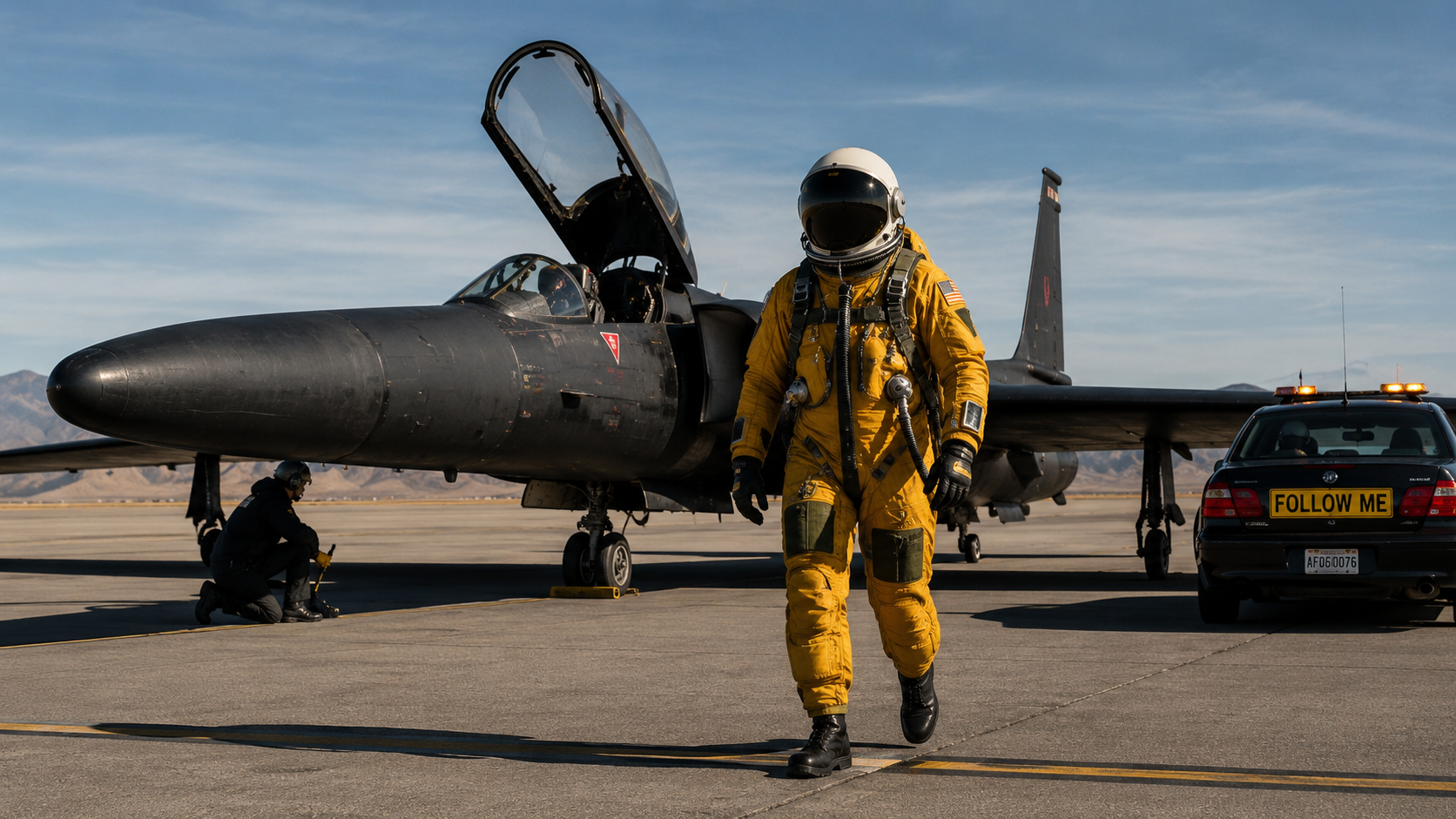 Why U-2 pilots need space suits just to fly an airplane