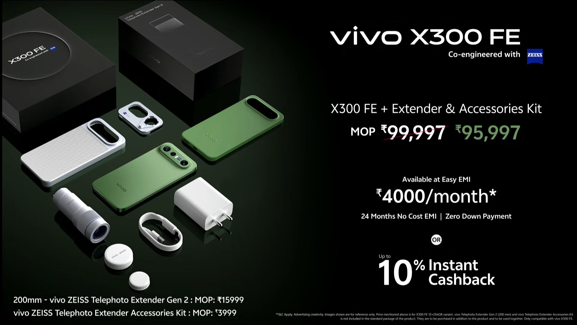 Vivo X300 FE with Snapdragon 8 Gen 5 processor, 6,500mAh battery ...