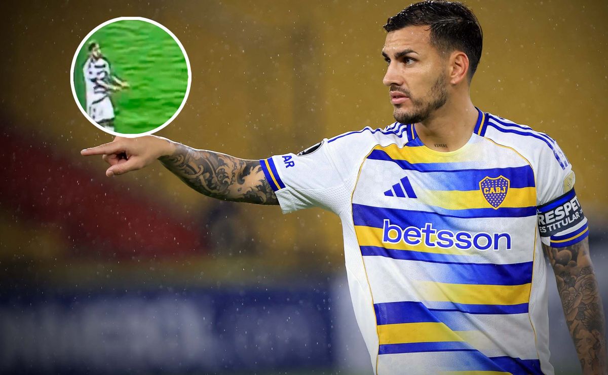 Leandro Paredes expuso su enojo con Marcelo Weigandt en pleno partido ...