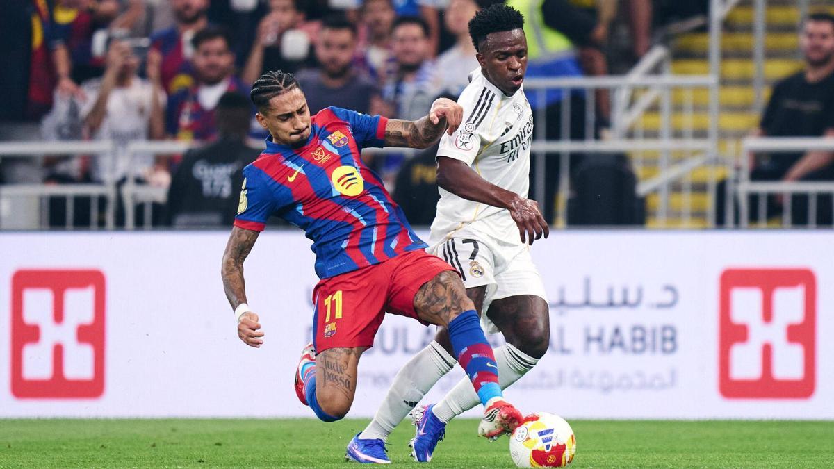 Raphinha, el terror del Real Madrid