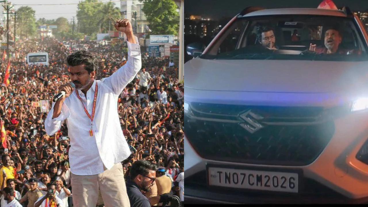 GOAT director and actor react to Vijay's viral 'CM 2026' scene from the ...