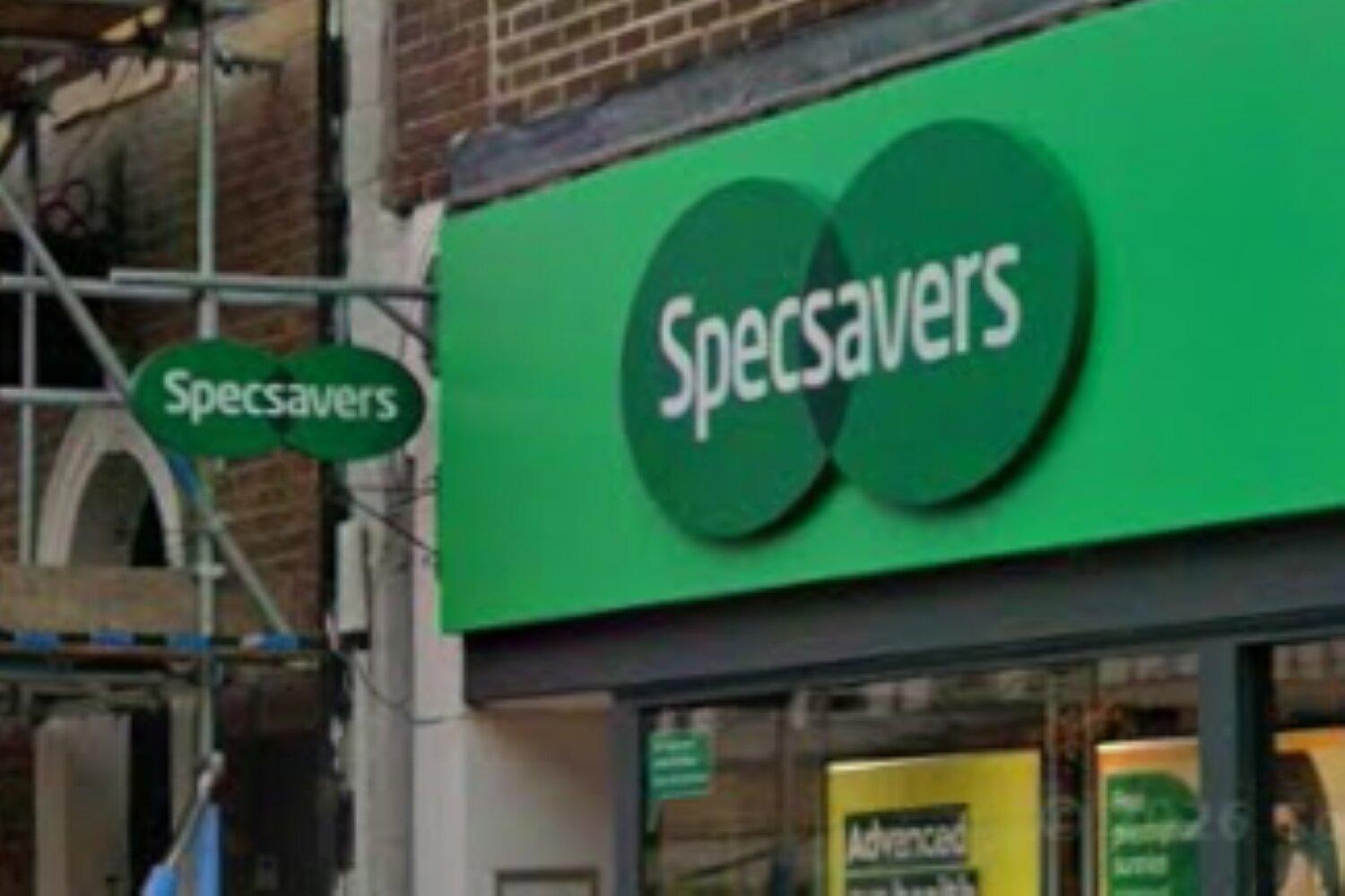 Specsavers Morpeth fundraising raffle for Hearing Dogs for Deaf People