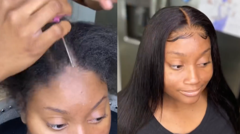 The detail that makes lace closures blend so naturally