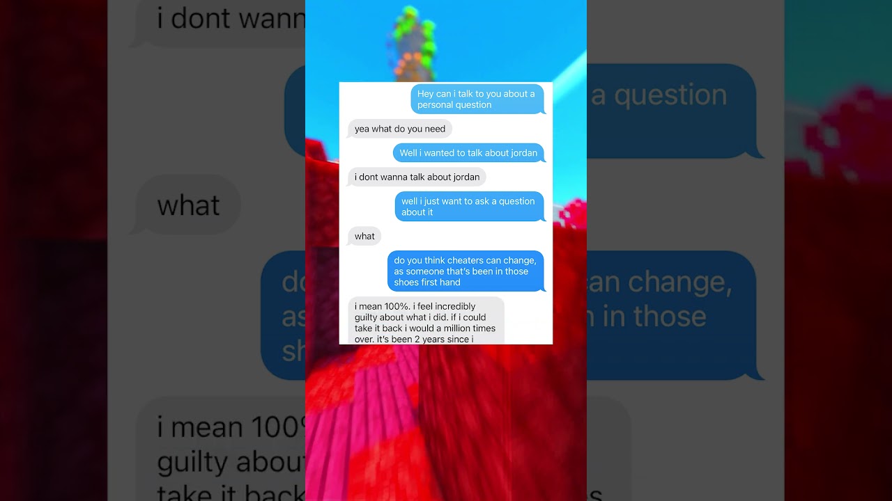 Can cheaters change? 💔