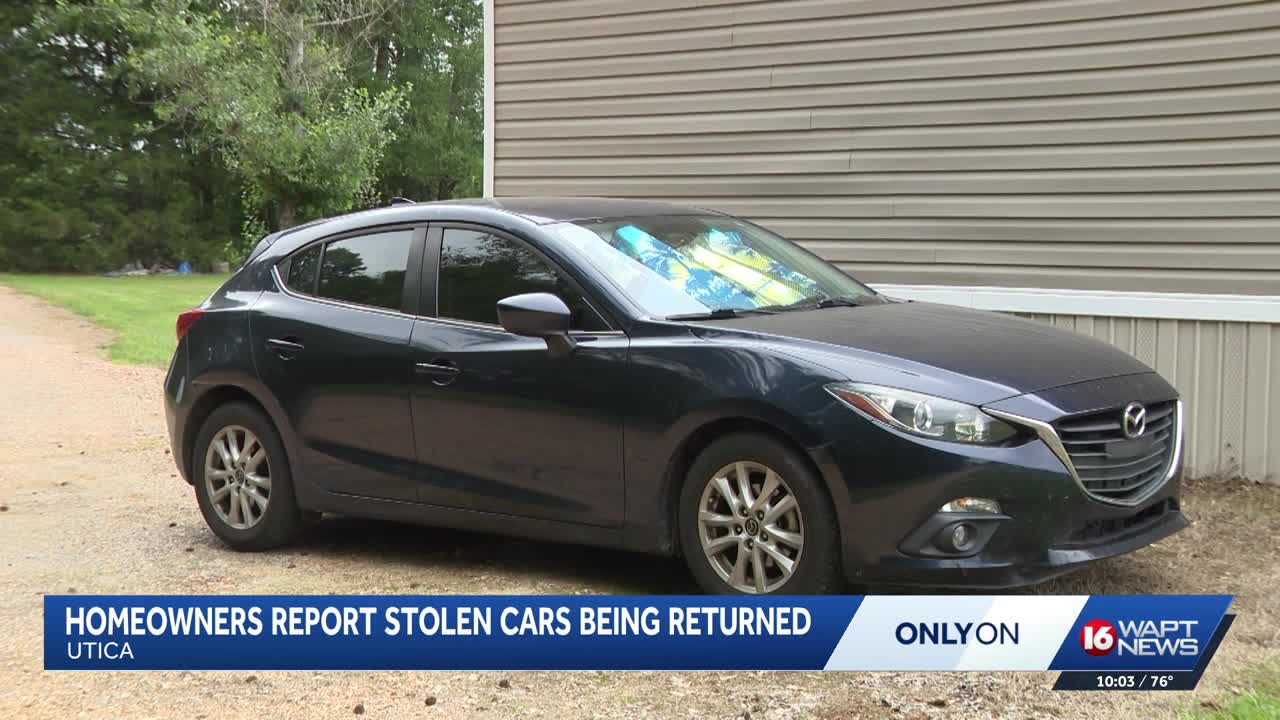 Homeowners report stolen cars being returned