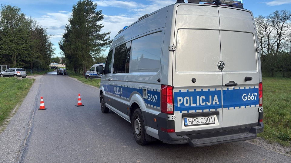 Wypadek w Szynwałdzie koło Tarnowa. Zderzenie motocyklisty z samochodem ...
