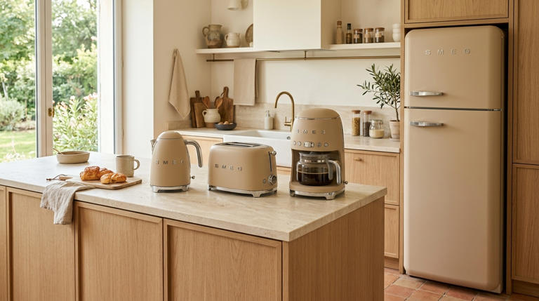 Cette nouvelle couleur 2026 de Smeg, loin des frigos rétro, pourrait ...