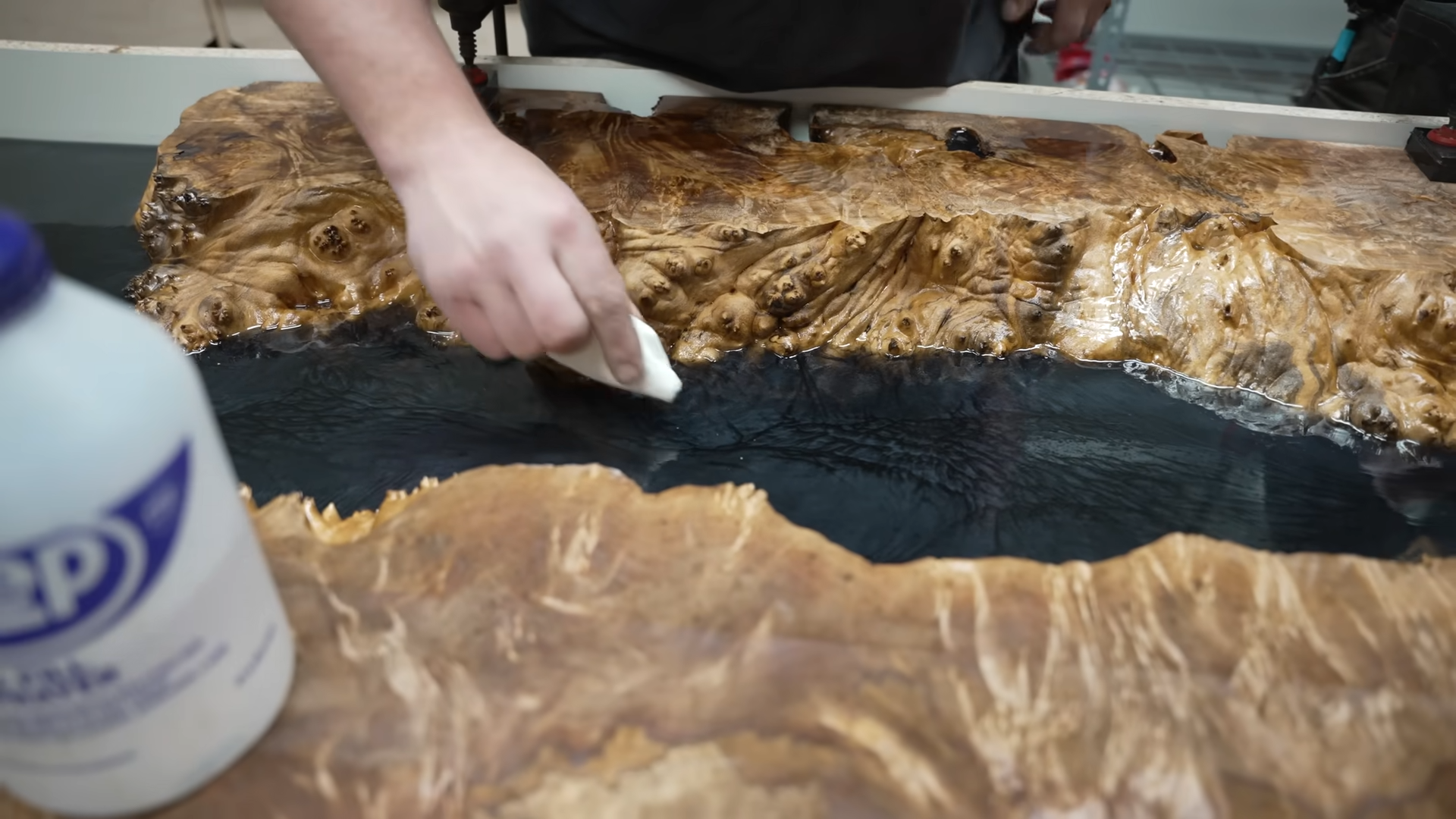 I waited 700 days to cut into this walnut slab - then this happened