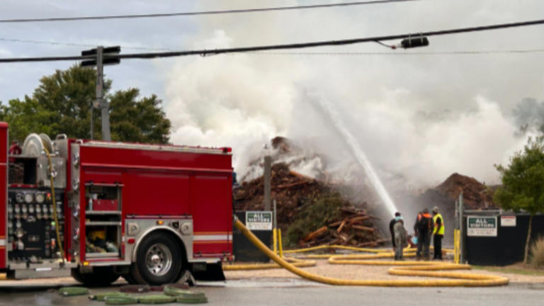 Massive debris fire burns for more than 24 hours in DeKalb County