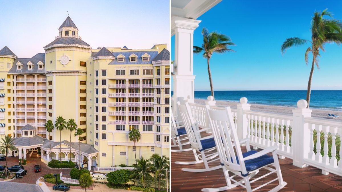 Pelican Grand Beach Resort blends classic Old Florida charm with an ...