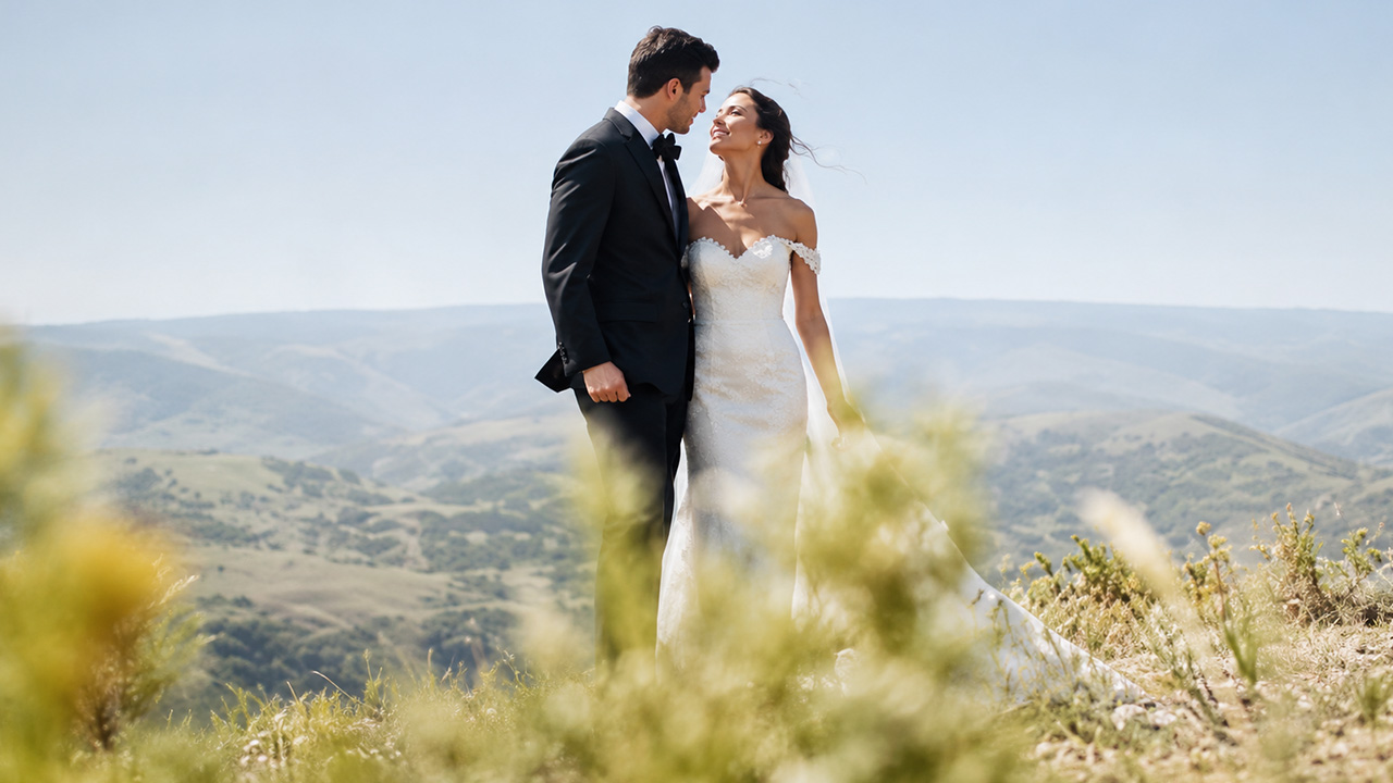 Elegant minimalist wedding ideas from Quincy Washington