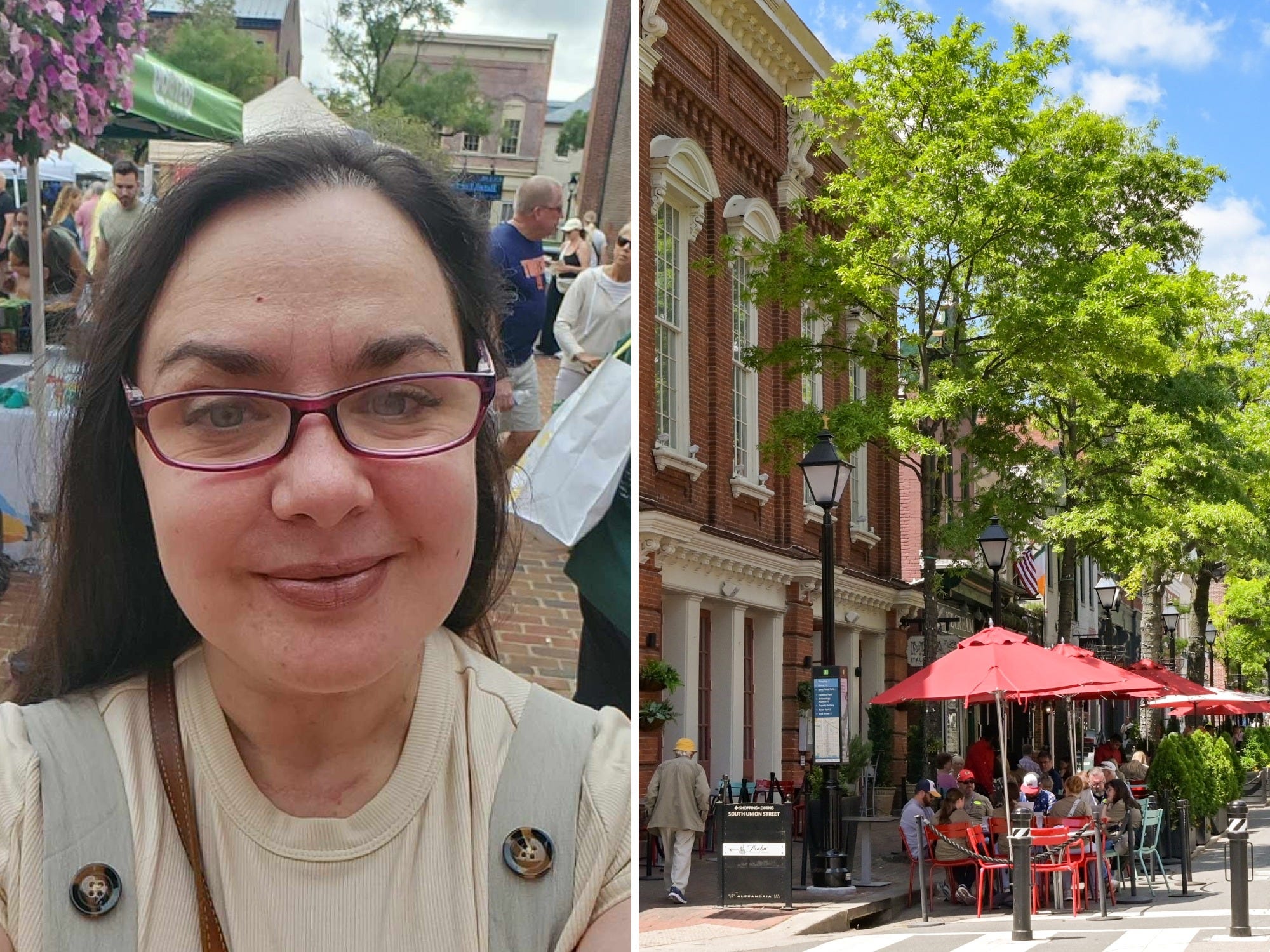 I visited a historic city 30 minutes outside Washington, DC. I think it ...
