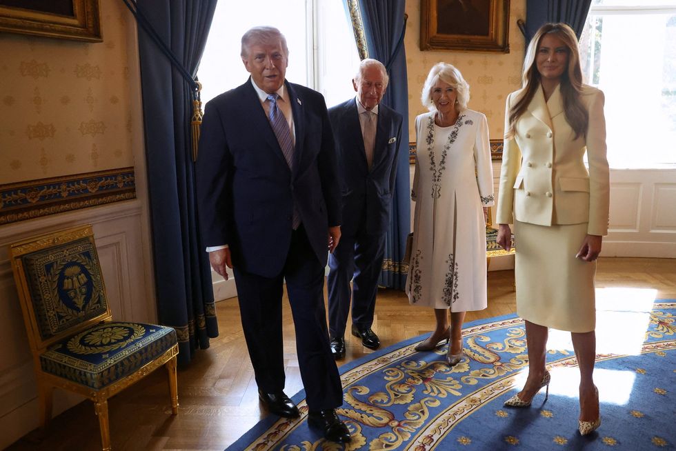 Donald Trump reveals King Charles and Queen Camilla's reaction to the ...
