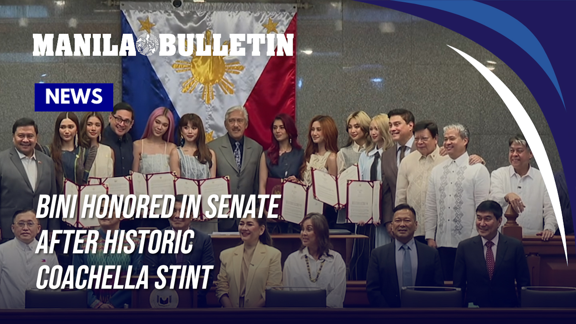 BINI honored in Senate after historic Coachella stint
