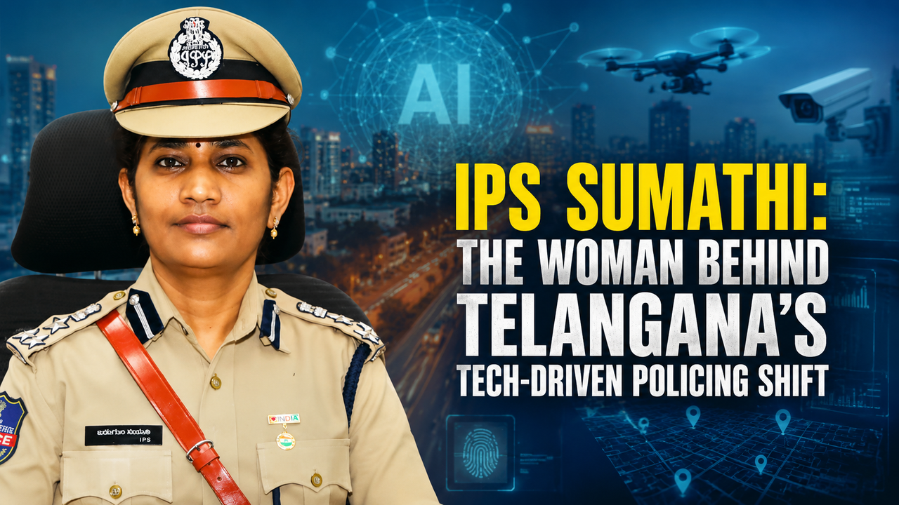 IPS Sumathi: The woman behind Telangana’s tech-driven policing shift