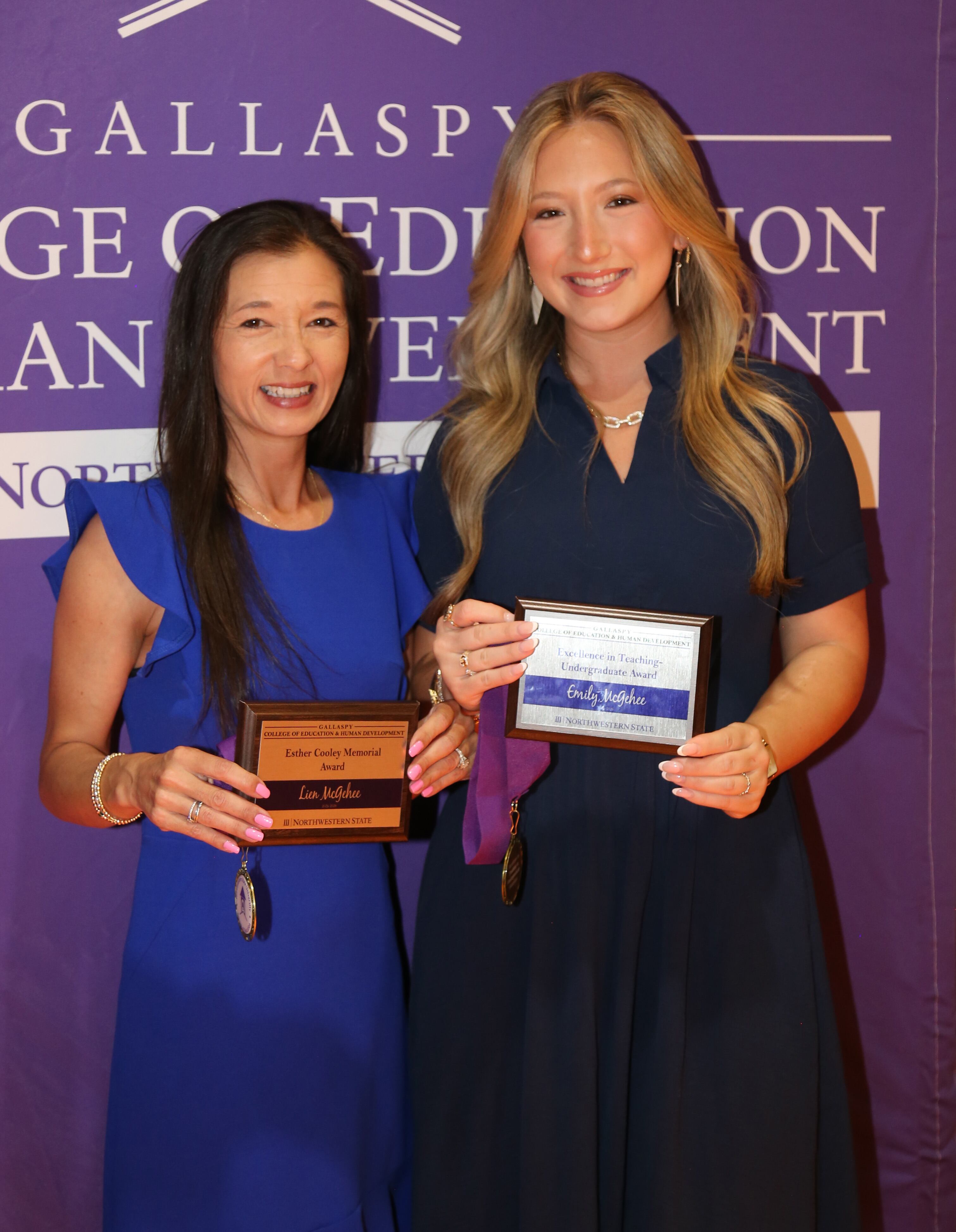 Mother and daughter graduate together from Northwestern State University