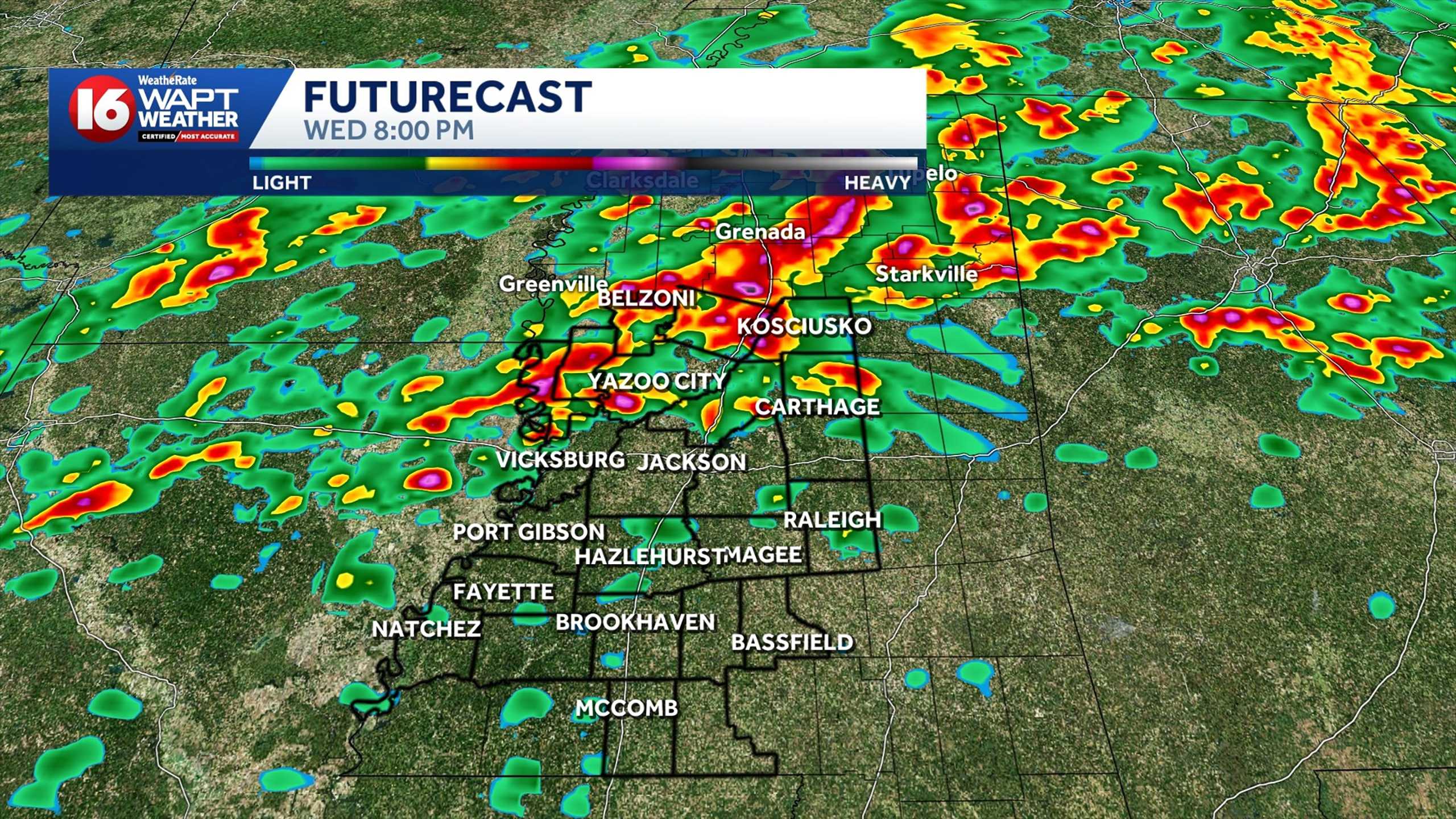Severe storms could fire in central Mississippi from afternoon into ...