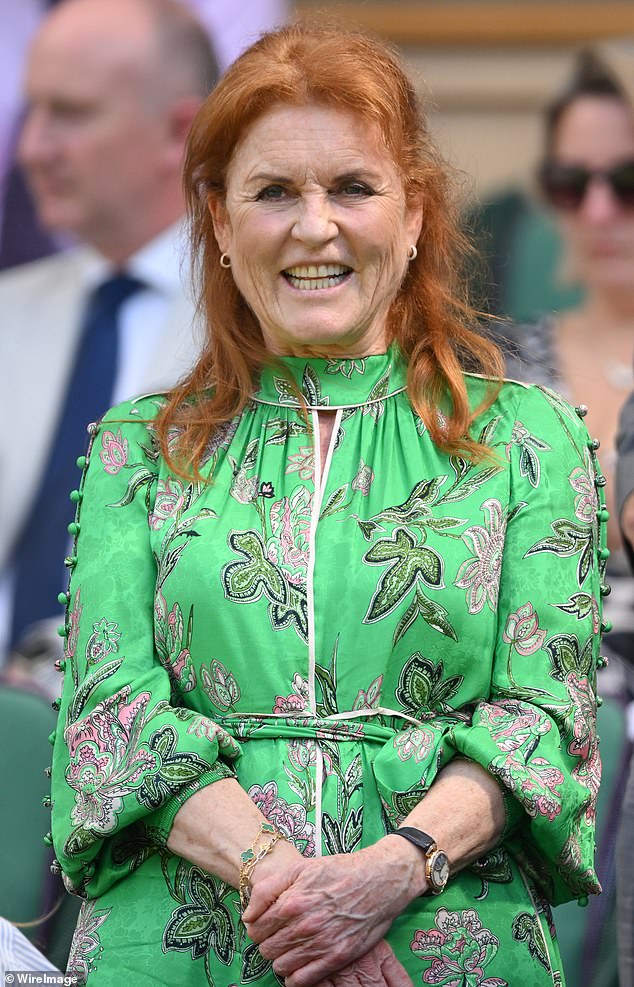 The Crown's Lesley Manville looks identical to Sarah Ferguson in promo ...
