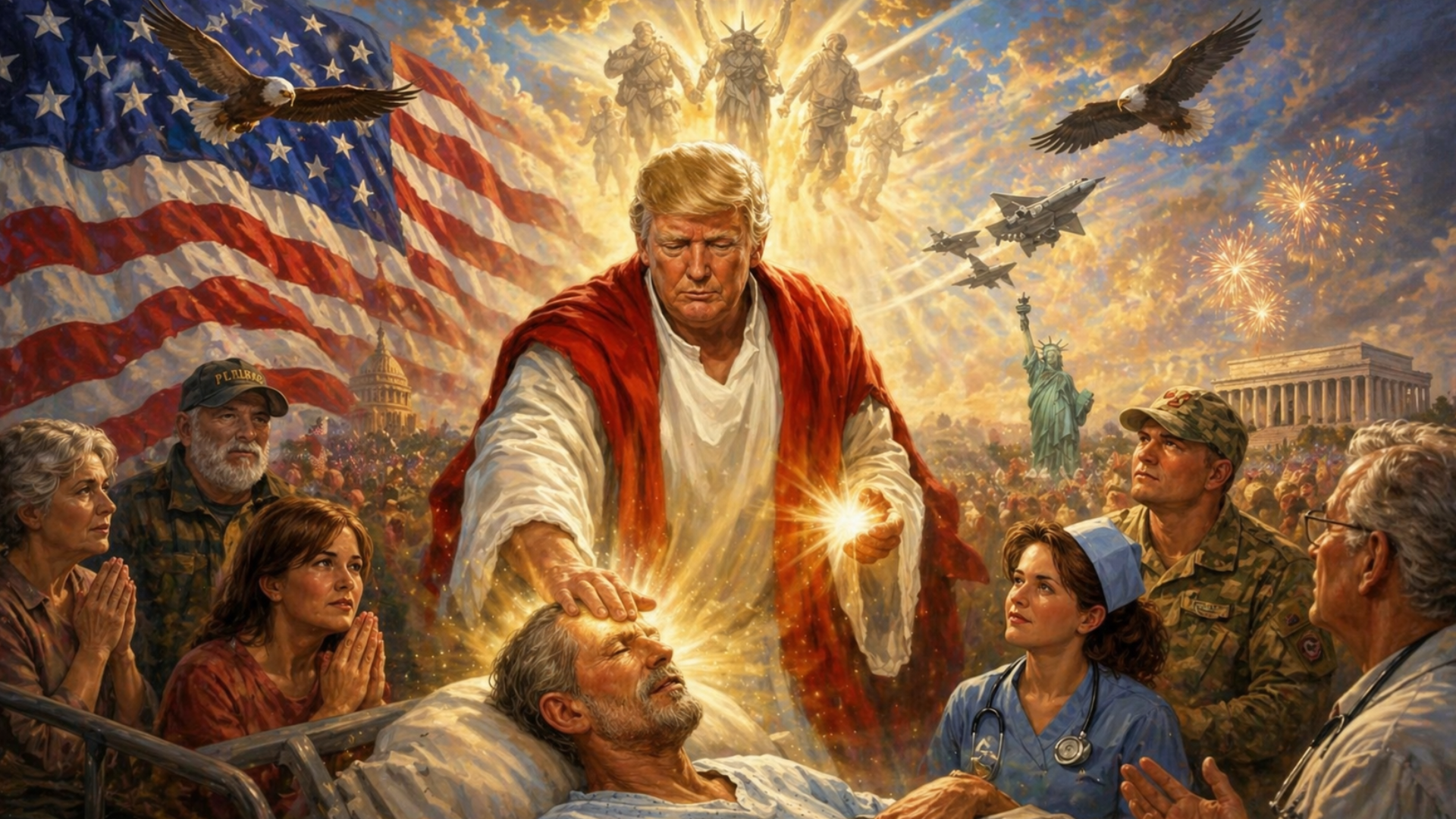 Trump read from the Bible on camera but viewers who zoomed in noticed ...