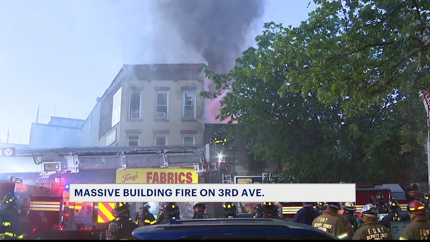 Man dead after building fire in Mott Haven